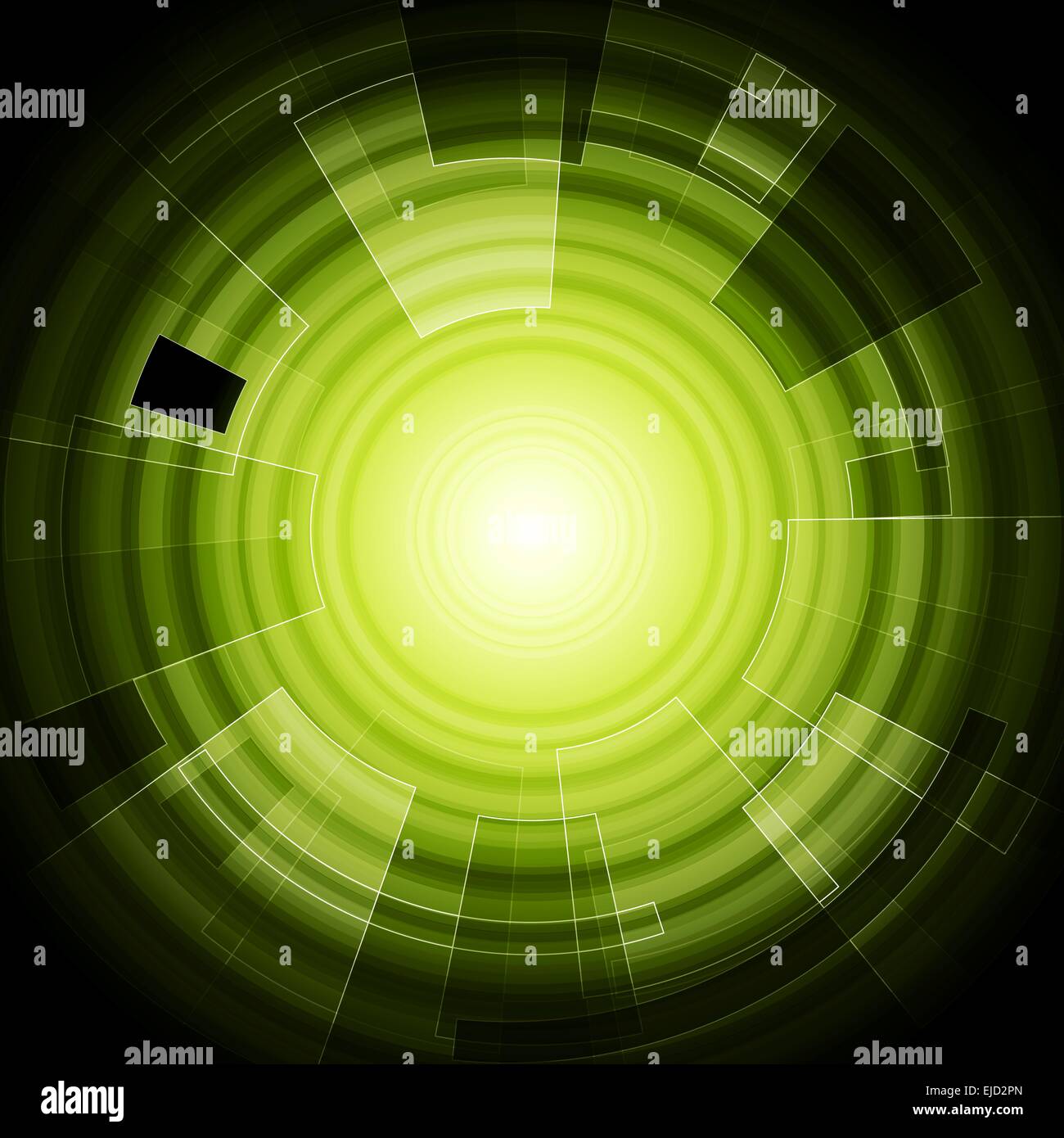 Green hi-tech background Stock Photo - Alamy