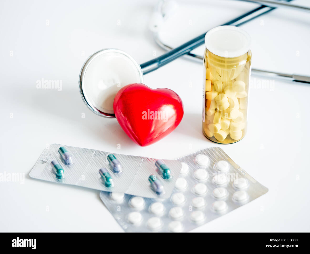 Heart Tablets High Resolution Stock Photography and Images - Alamy
