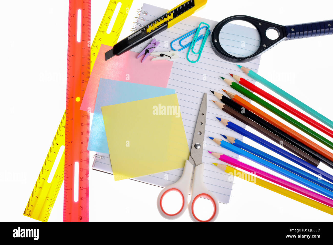 Stationary items hi-res stock photography and images - Alamy
