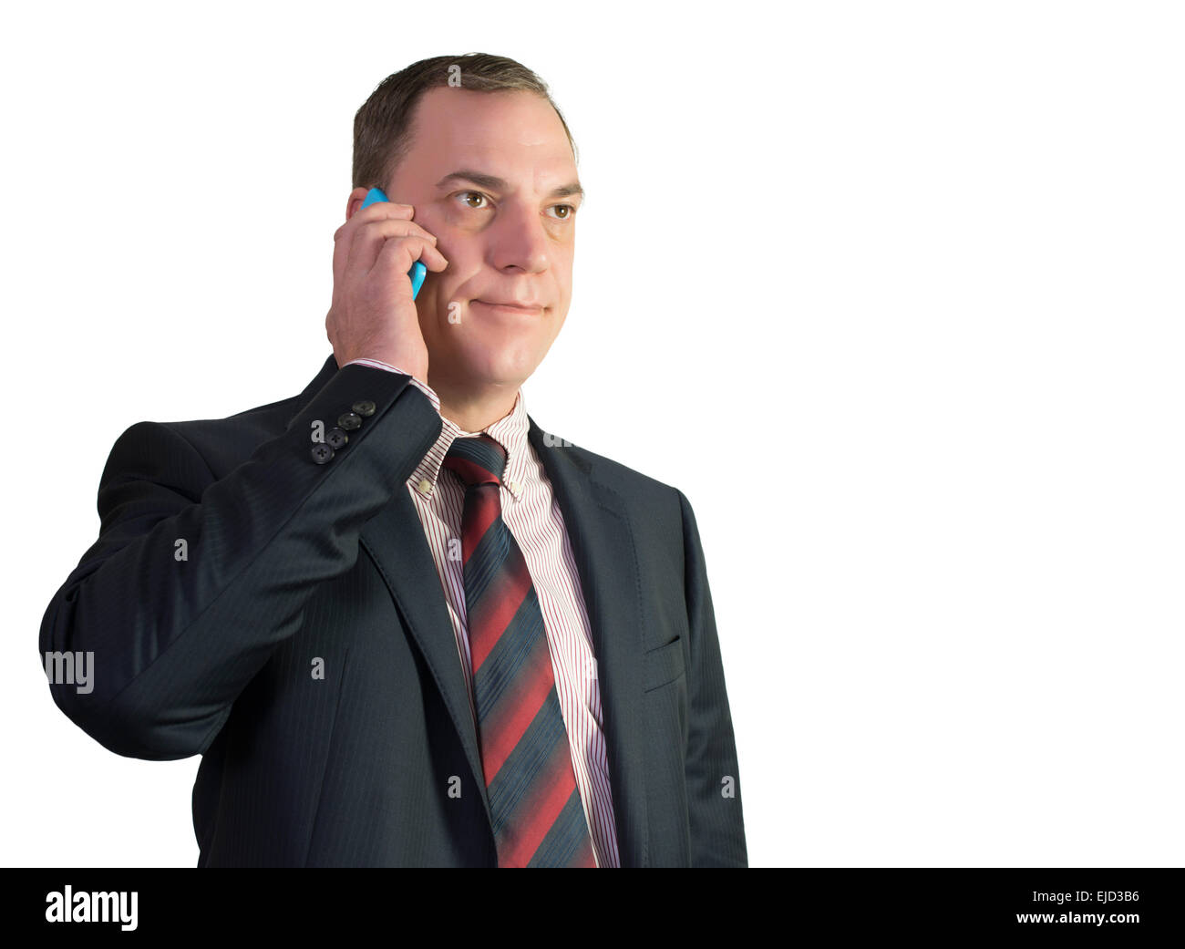 Business man on the phone Stock Photo - Alamy