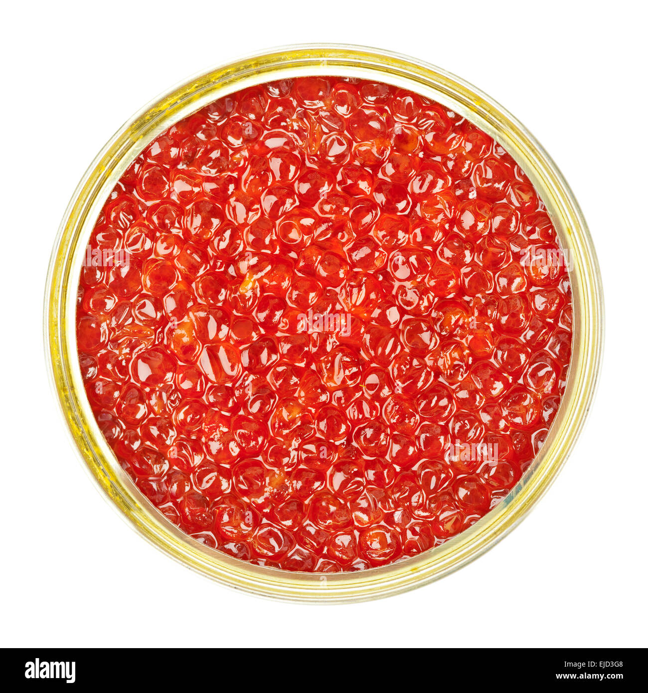 Salmon roe in metal hi-res stock photography and images - Alamy