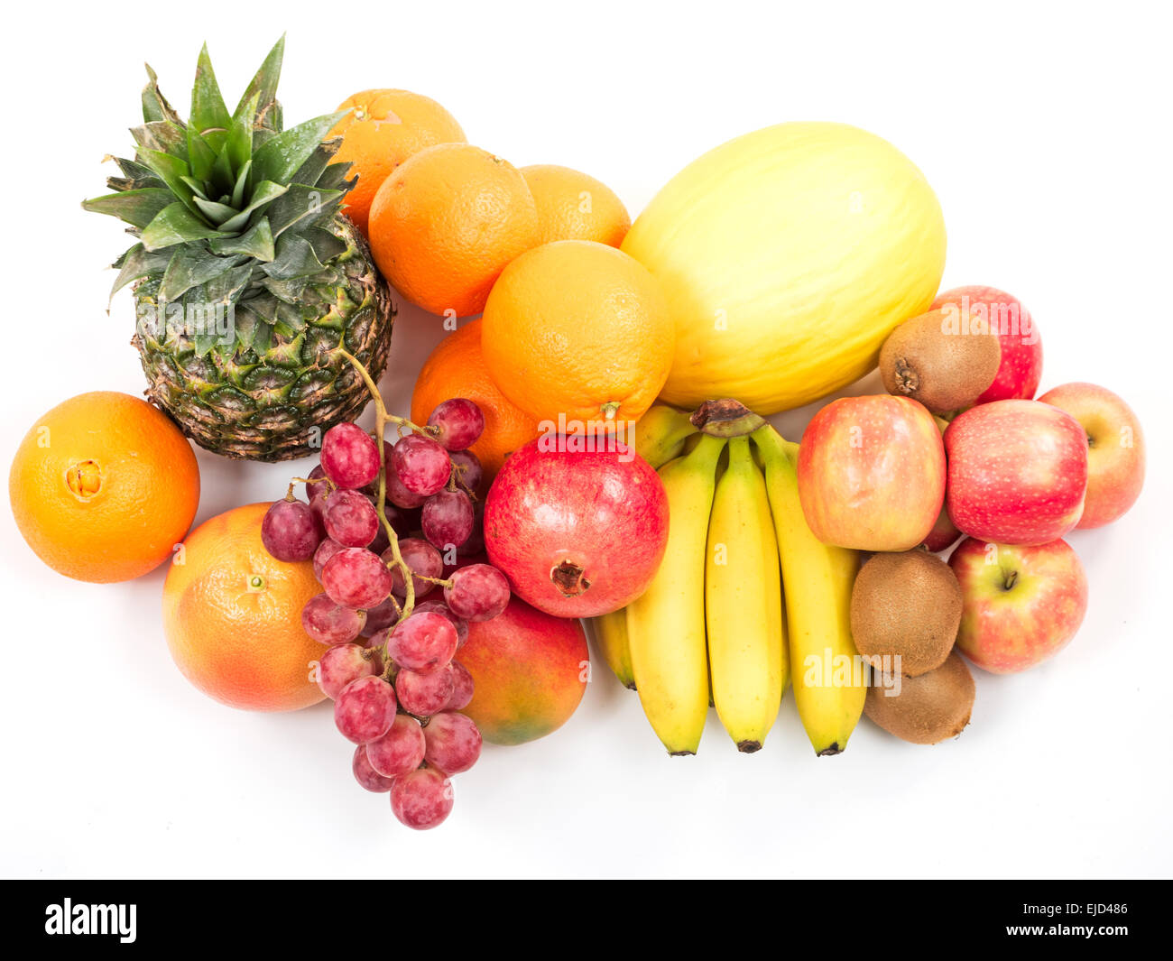 Tropical fruits grapefruit pineapple hi-res stock photography and ...