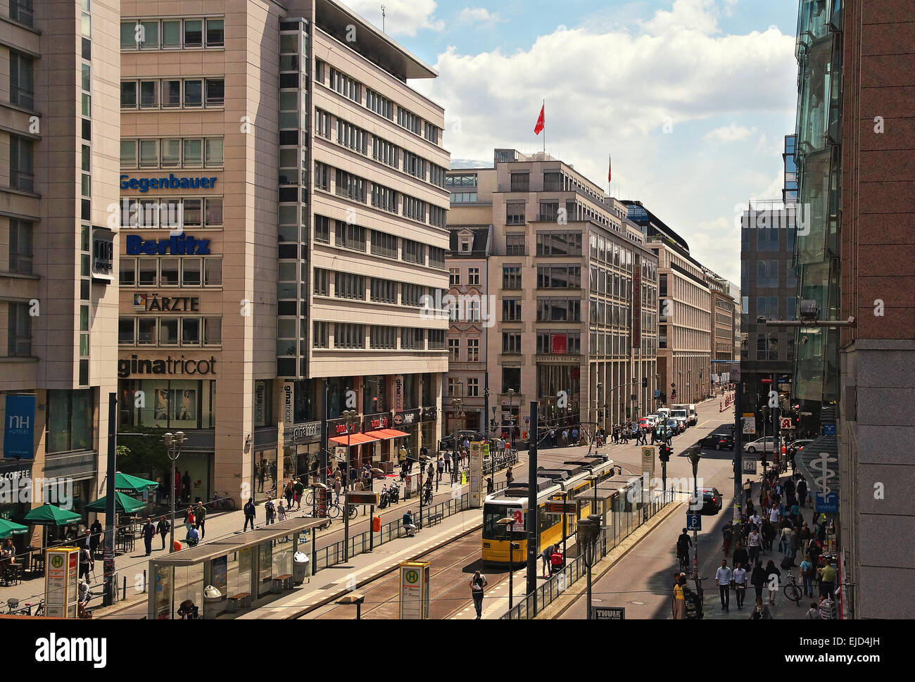 Friedrichstrasse Berlin Germany Stock Photo - Alamy