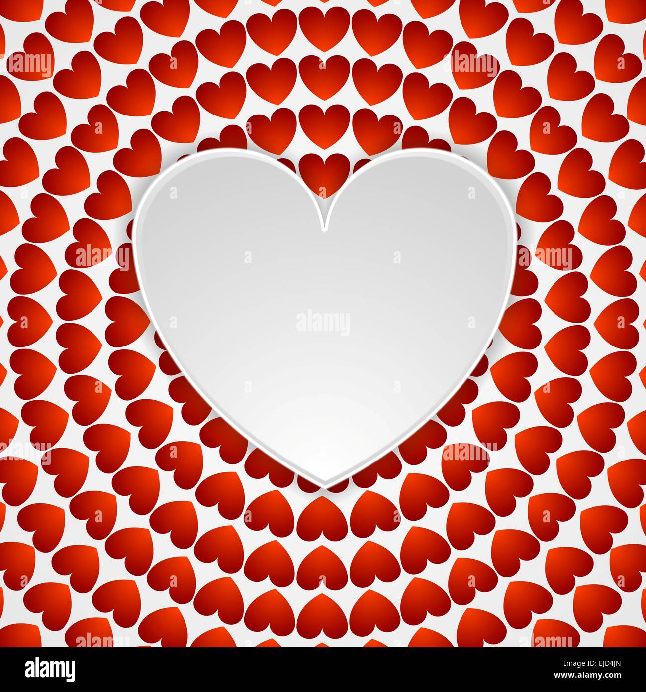 Red romance background with hearts Stock Photo - Alamy