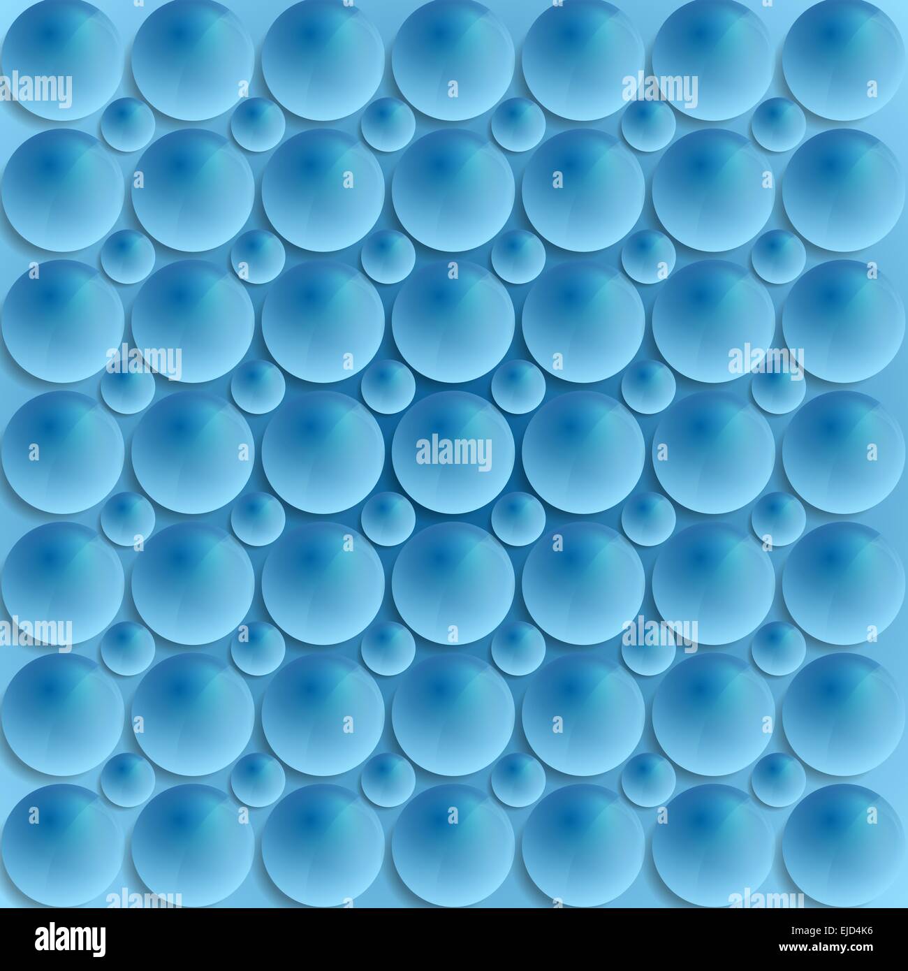 Blue circle bubbles design Stock Photo - Alamy