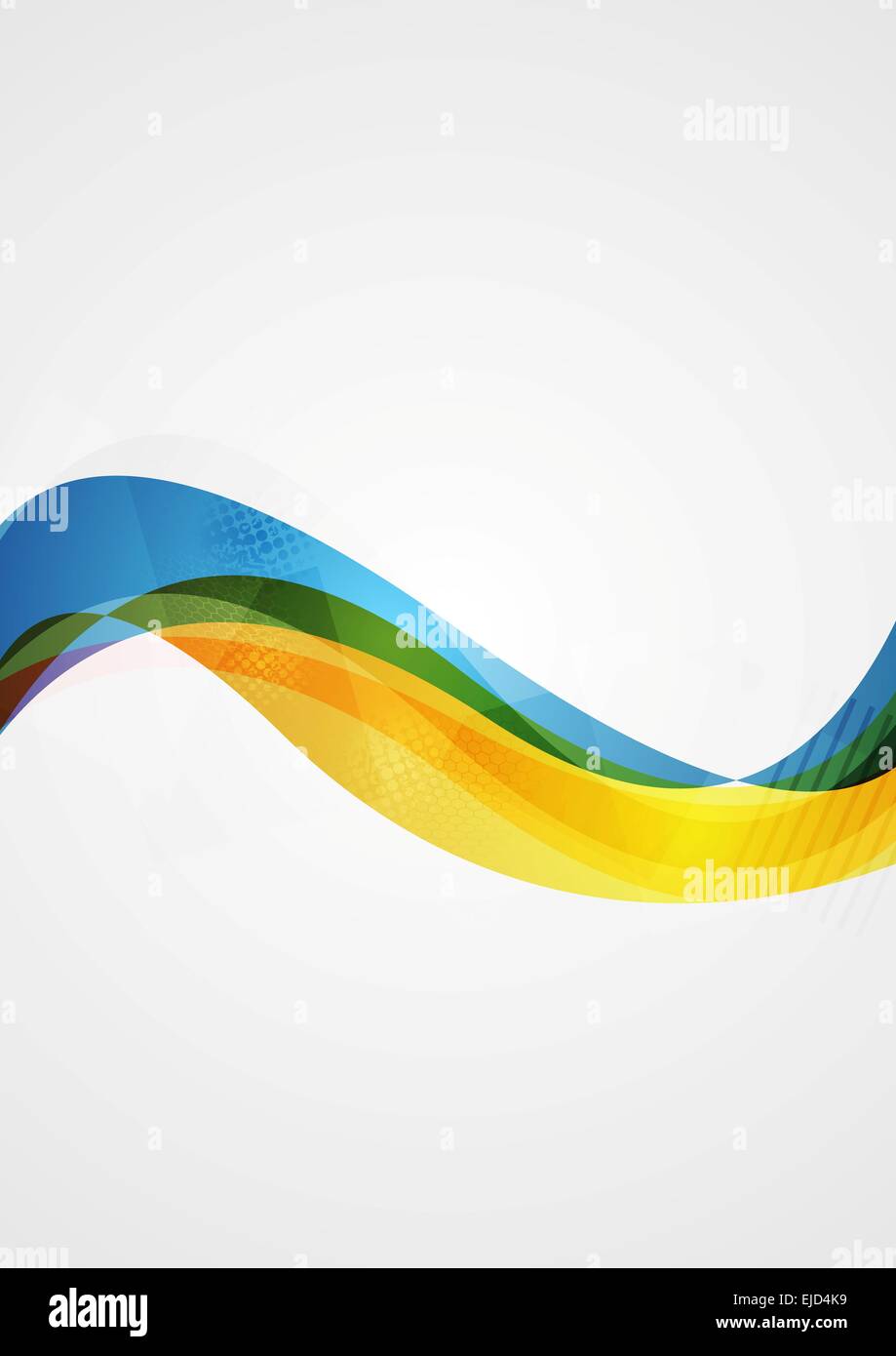 Bright concept waves abstract background Stock Photo - Alamy