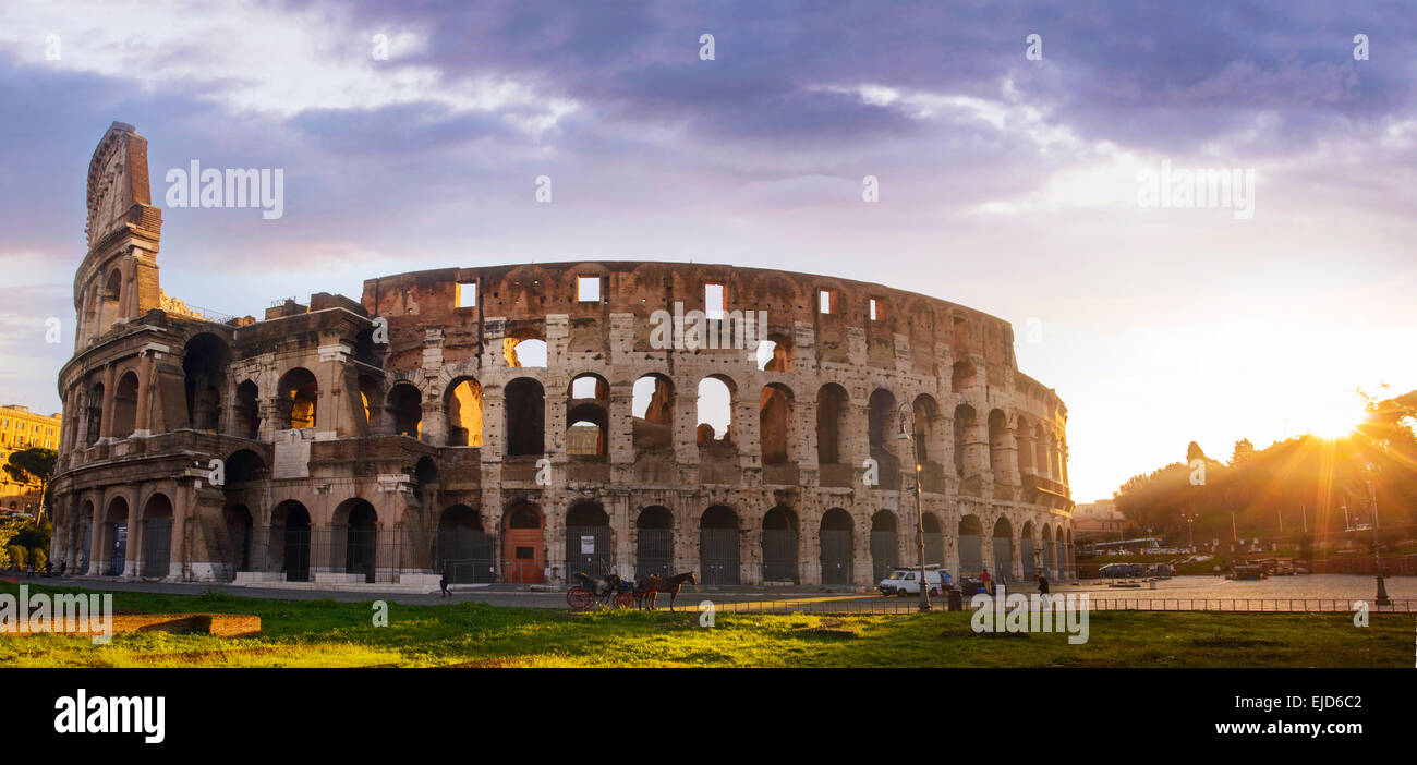 Restoration of the colosseum hi-res stock photography and images - Alamy