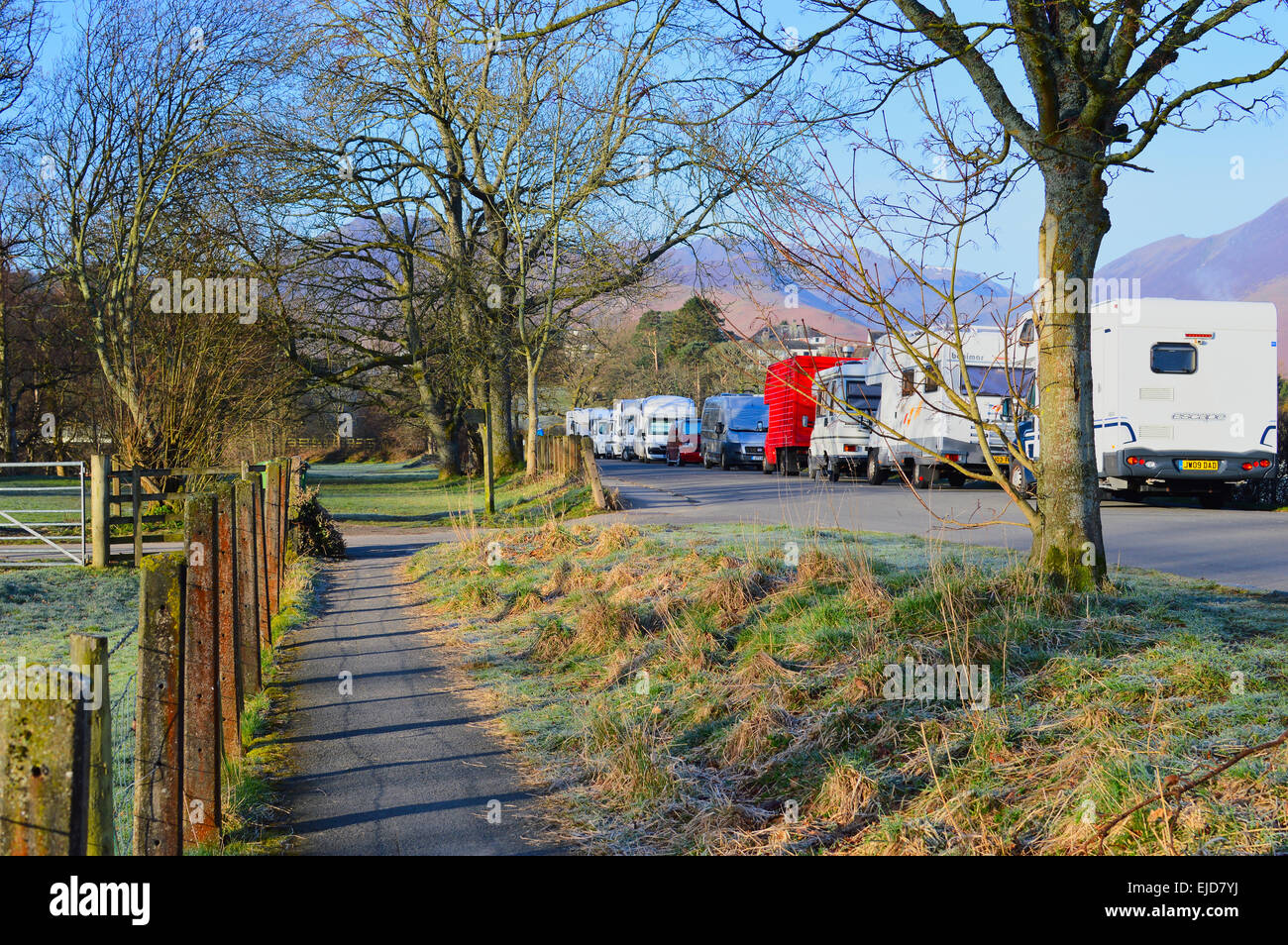 Keswick camping hi-res stock photography and images - Alamy