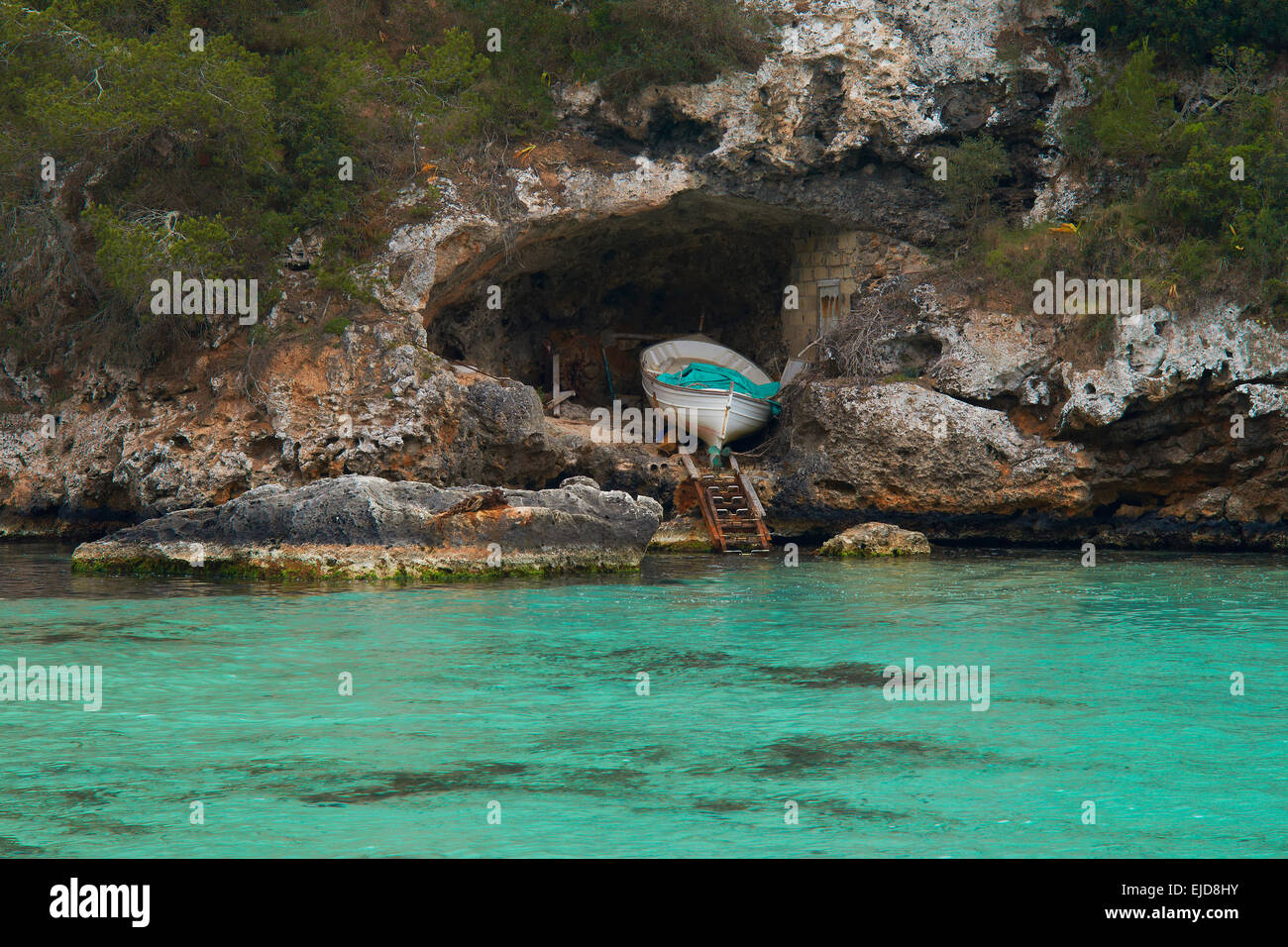 Mallorca, Cala Pi, Llucmajor, Palma, Majorca, Balearic Islands, Spain ...