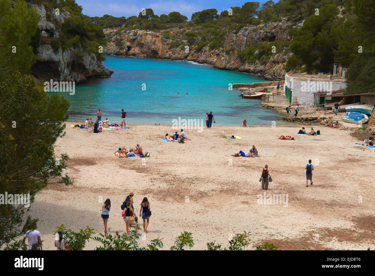 Mallorca, Cala Pi, Llucmajor, Palma, Majorca, Balearic Islands, Spain ...