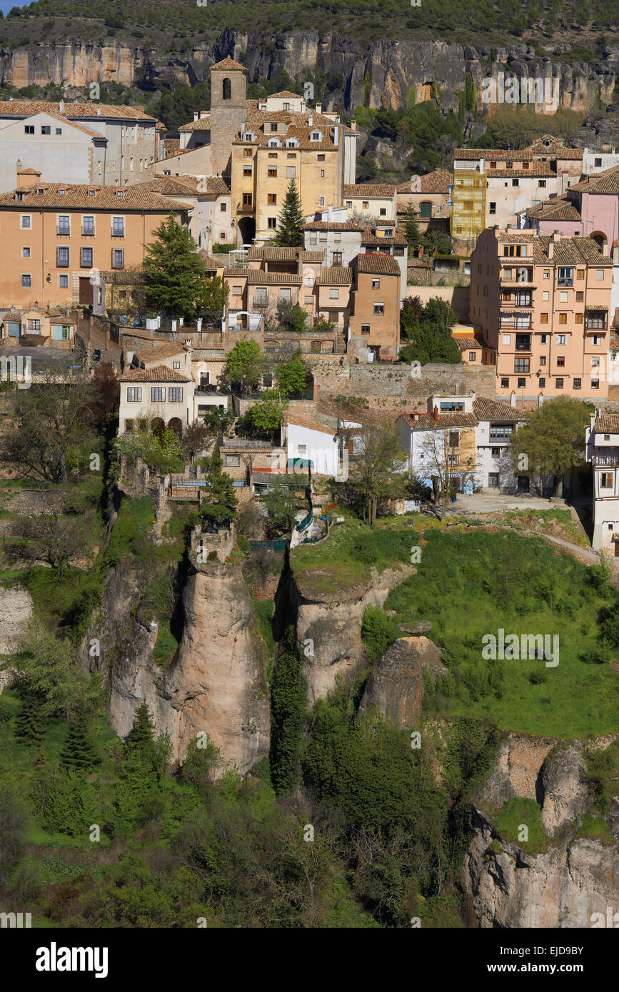 Cuenca, Jucar river gorge, UNESCO World Heritage Site. Castilla-La ...