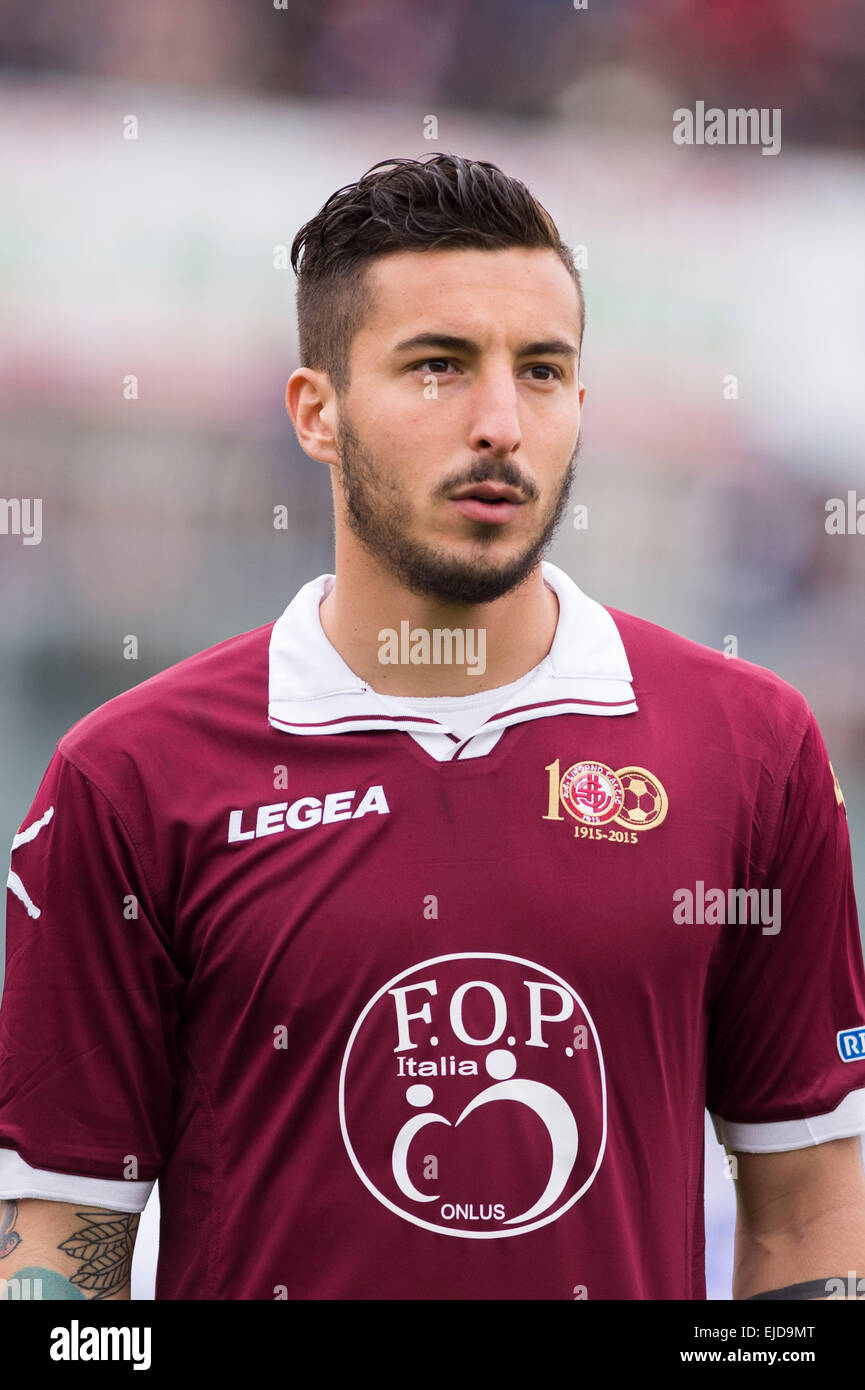 Livorno, Italy. 21st Mar, 2015. Federico Ceccherini (Livorno) Football ...
