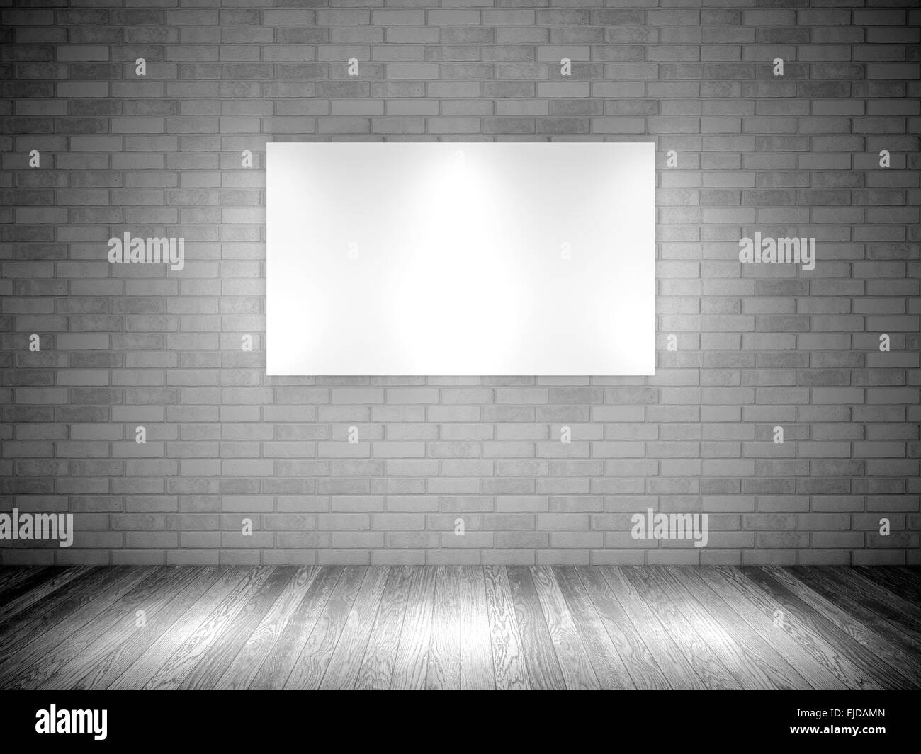 Showroom wall frame Black and White Stock Photos & Images - Alamy