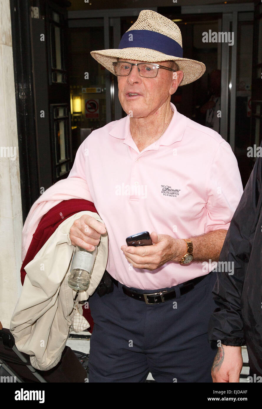 Celebrities at BBC Radio 2 Featuring: Sir Geoffrey Boycott Where ...