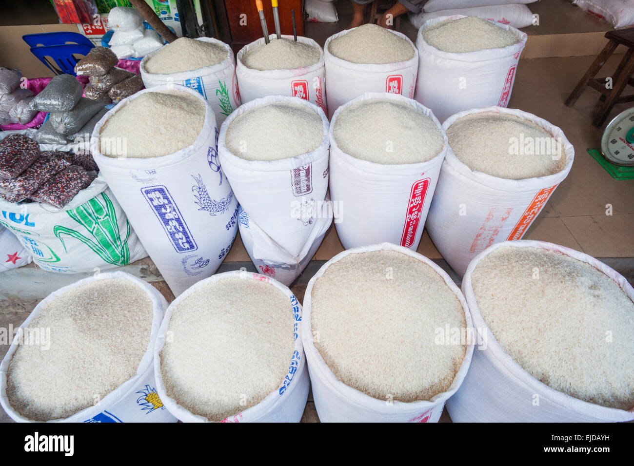 Rice display hi-res stock photography and images - Alamy
