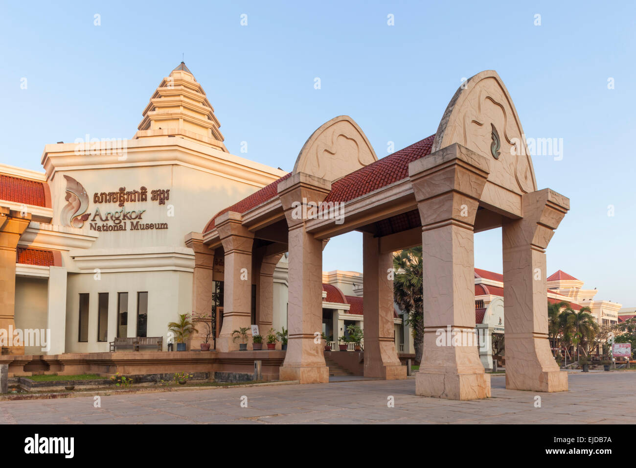Cambodia, Siem Reap, Angkor National Museum Stock Photo - Alamy