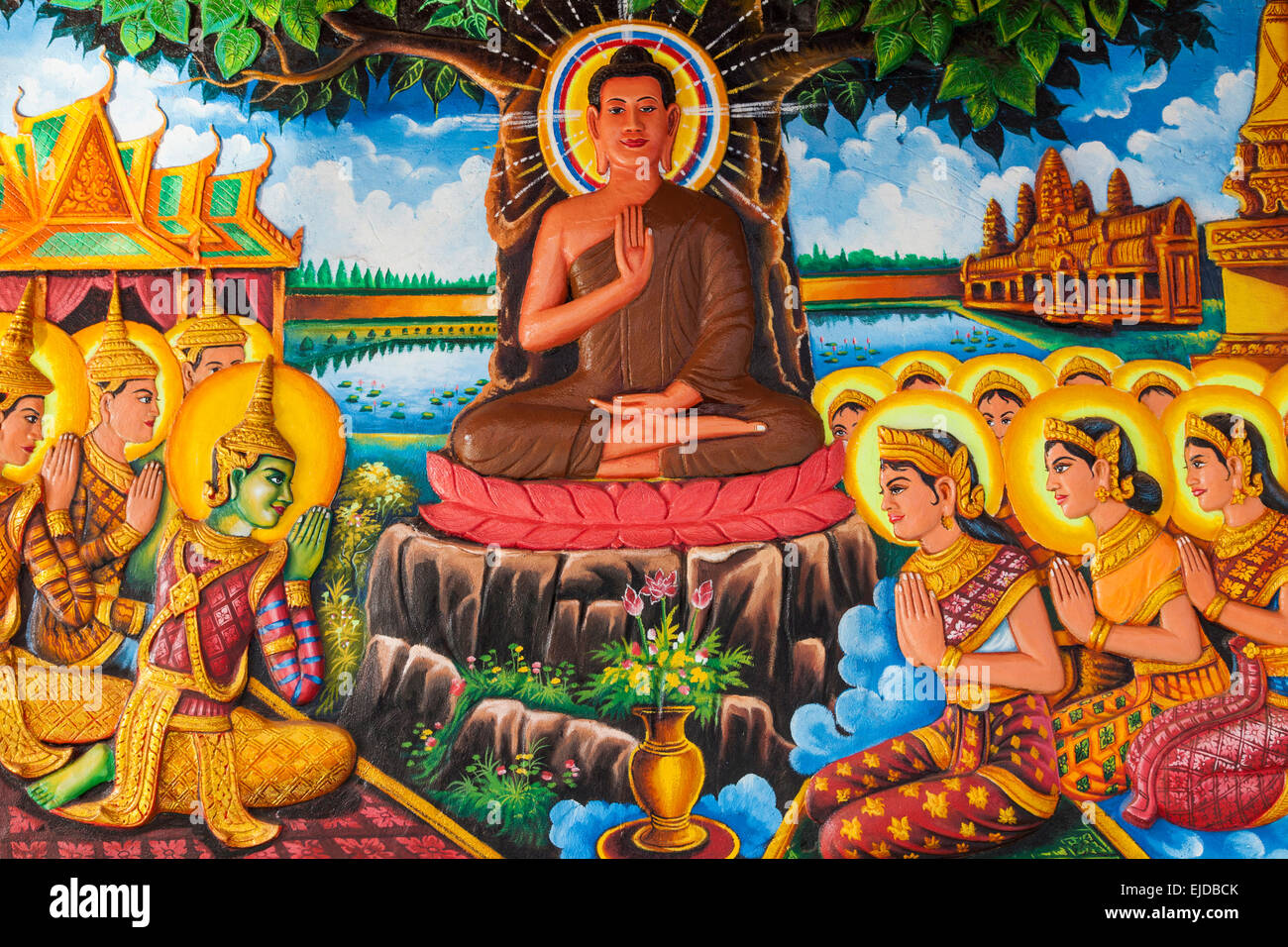 Cambodia buddha hi-res stock photography and images - Alamy