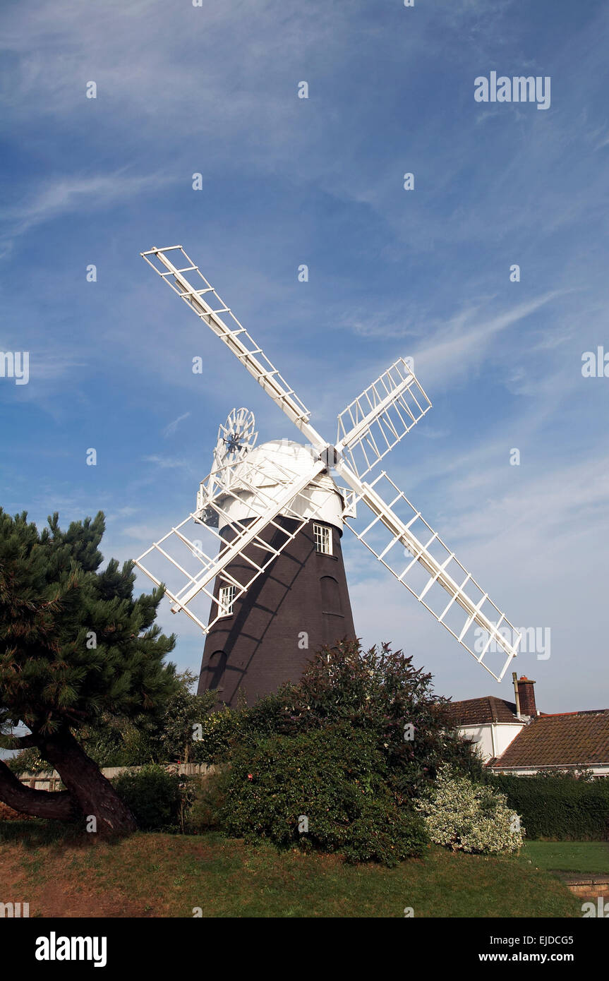 Stow Hill Windmill Mundesley in norfolk england great britain europe ...