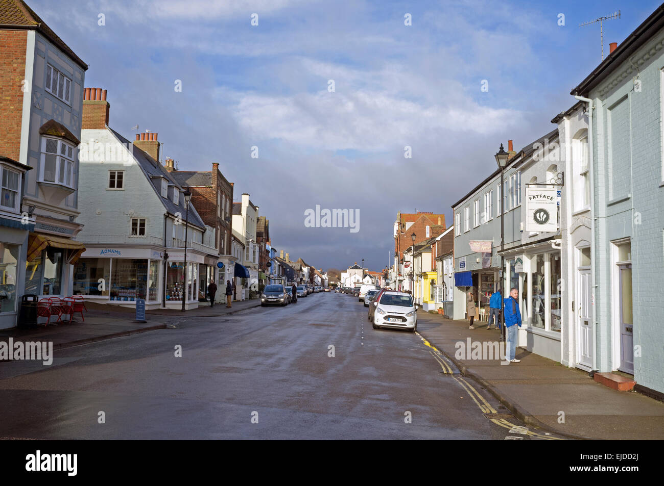 Suffolk coastal town of Aldeburgh Stock Photo - Alamy