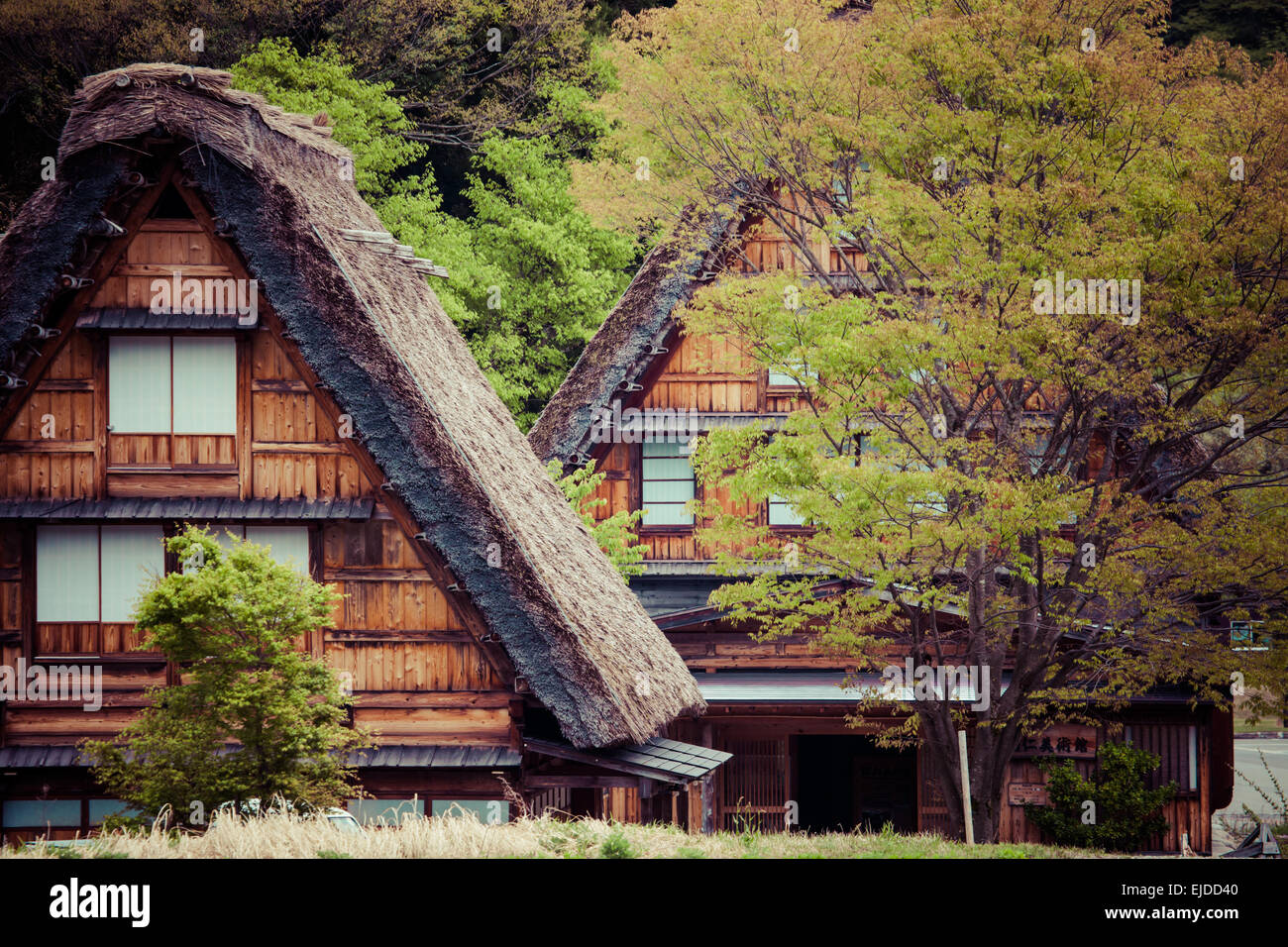 Traditional and Historical Japanese village Ogimachi - Shirakawa-go ...