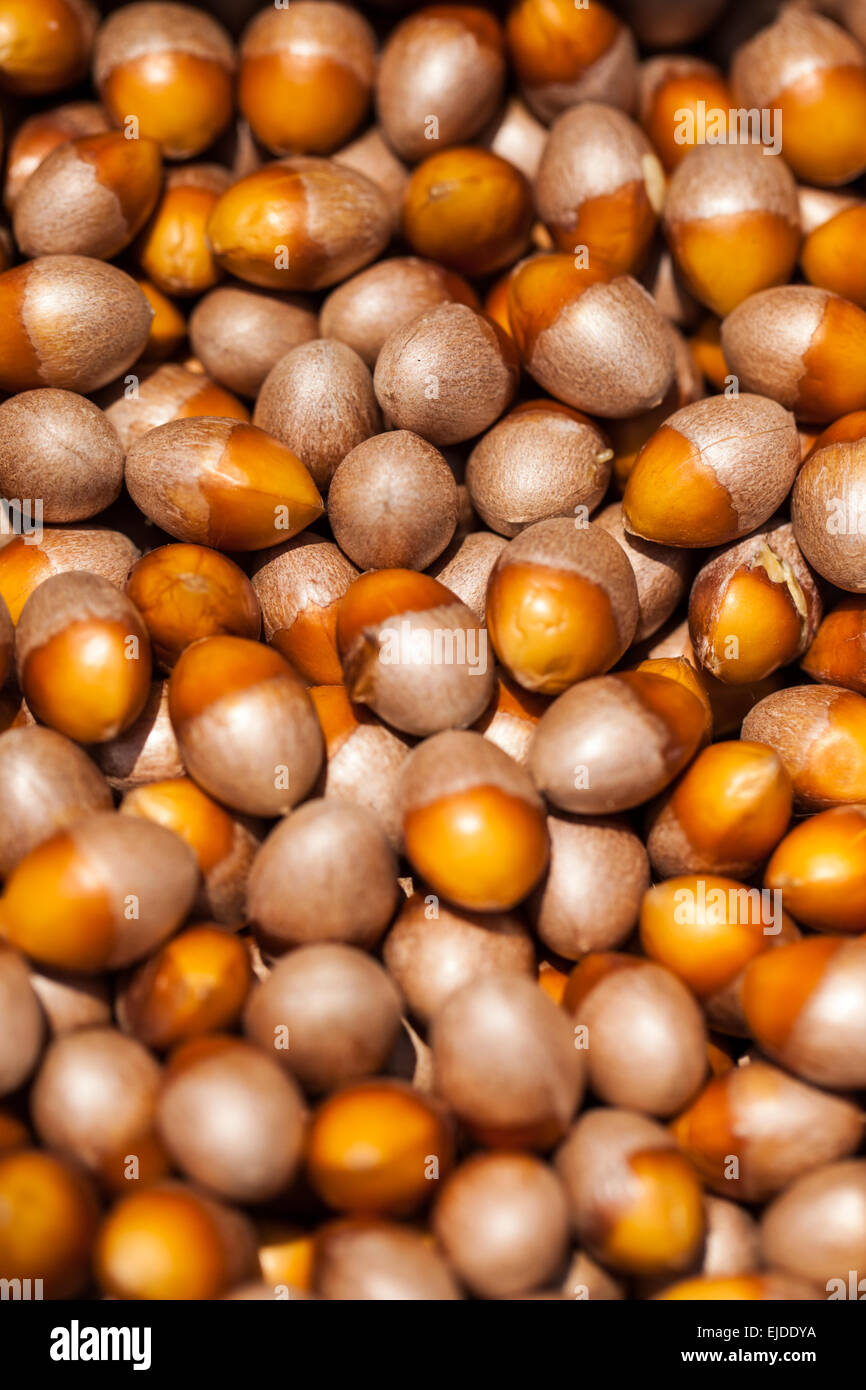 Loose hazelnuts on the market Stock Photo - Alamy