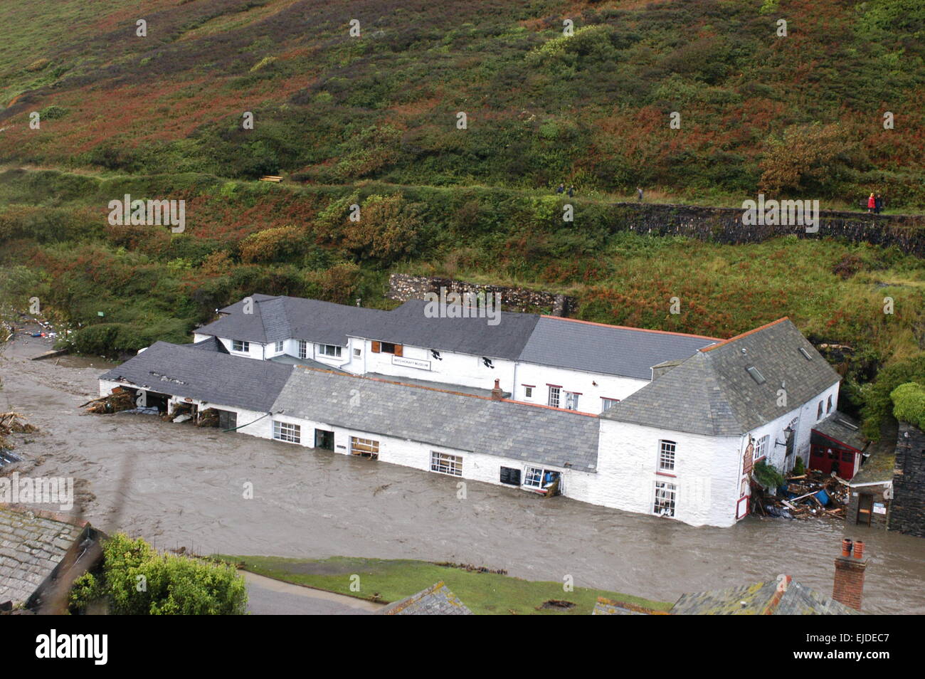 Boscastle coastal village in North Cornwall Stock Photo - Alamy