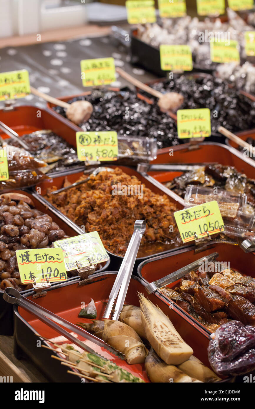 Traditional market in Japan Stock Photo - Alamy