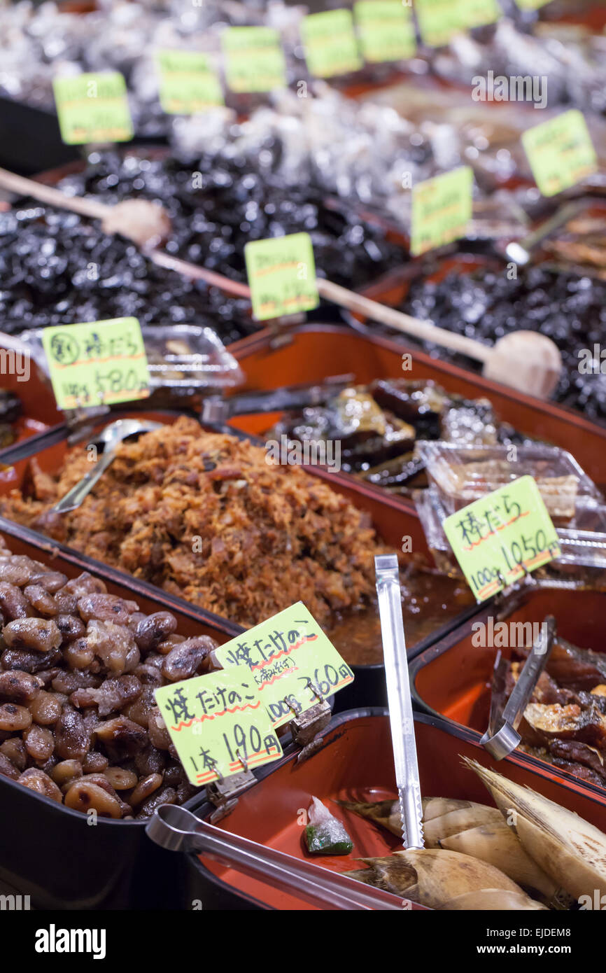 Traditional market in Japan Stock Photo - Alamy
