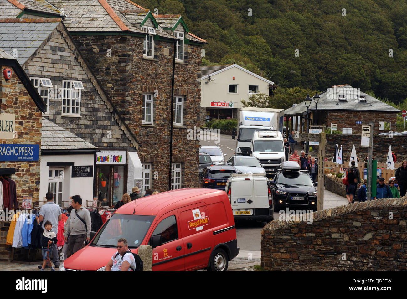 Boscastle coastal village in North Cornwall Stock Photo - Alamy