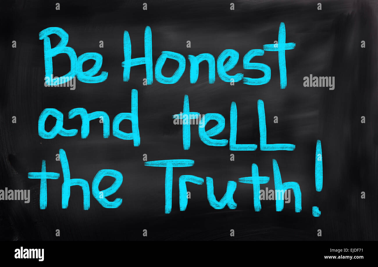 Honest text hi-res stock photography and images - Alamy