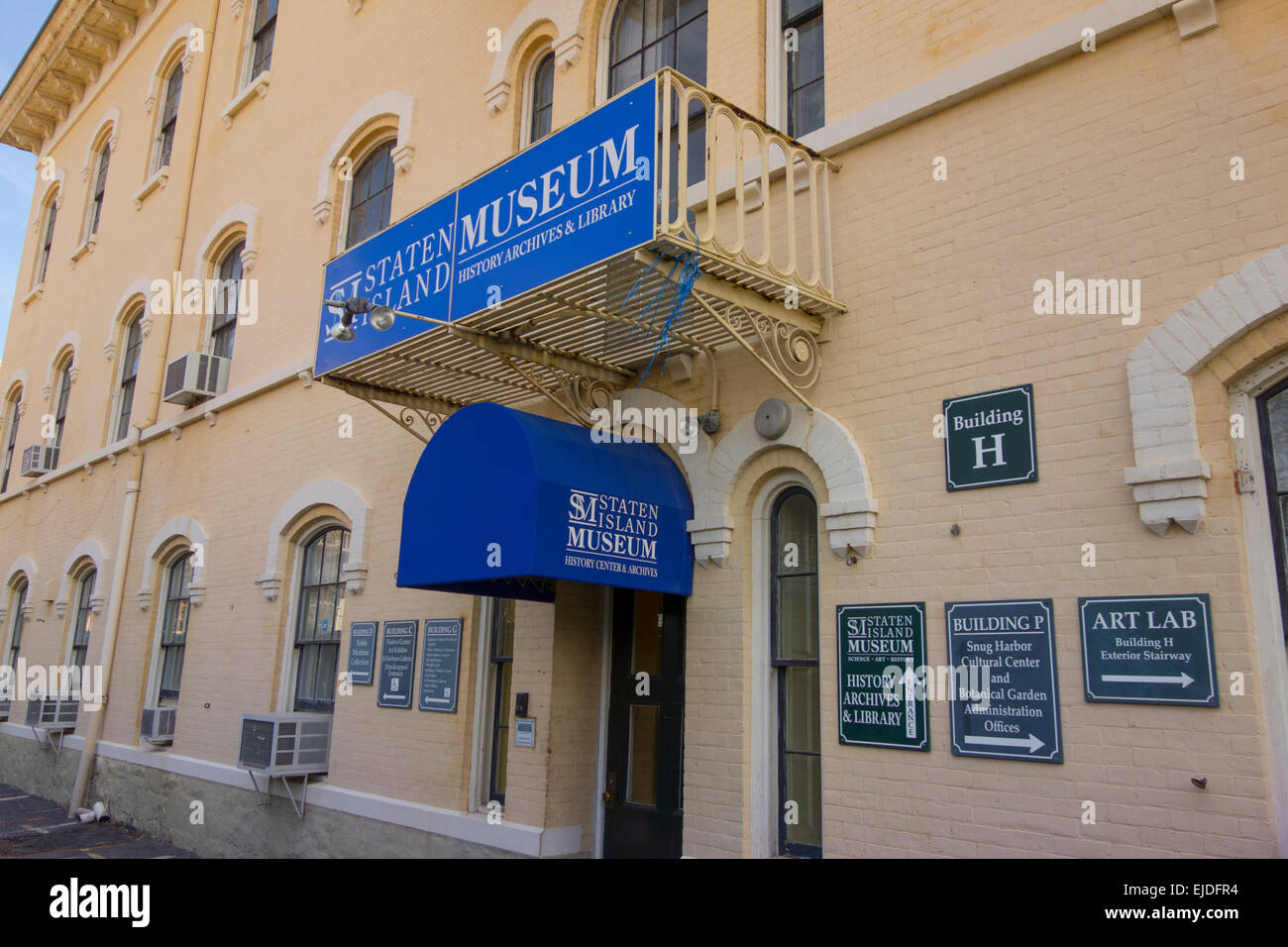 Staten Island Museum NYC Stock Photo - Alamy