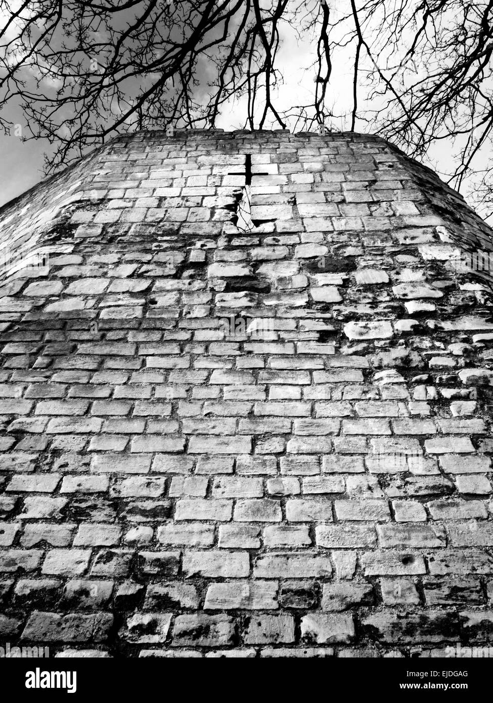 Roman defence tower Black and White Stock Photos & Images - Alamy