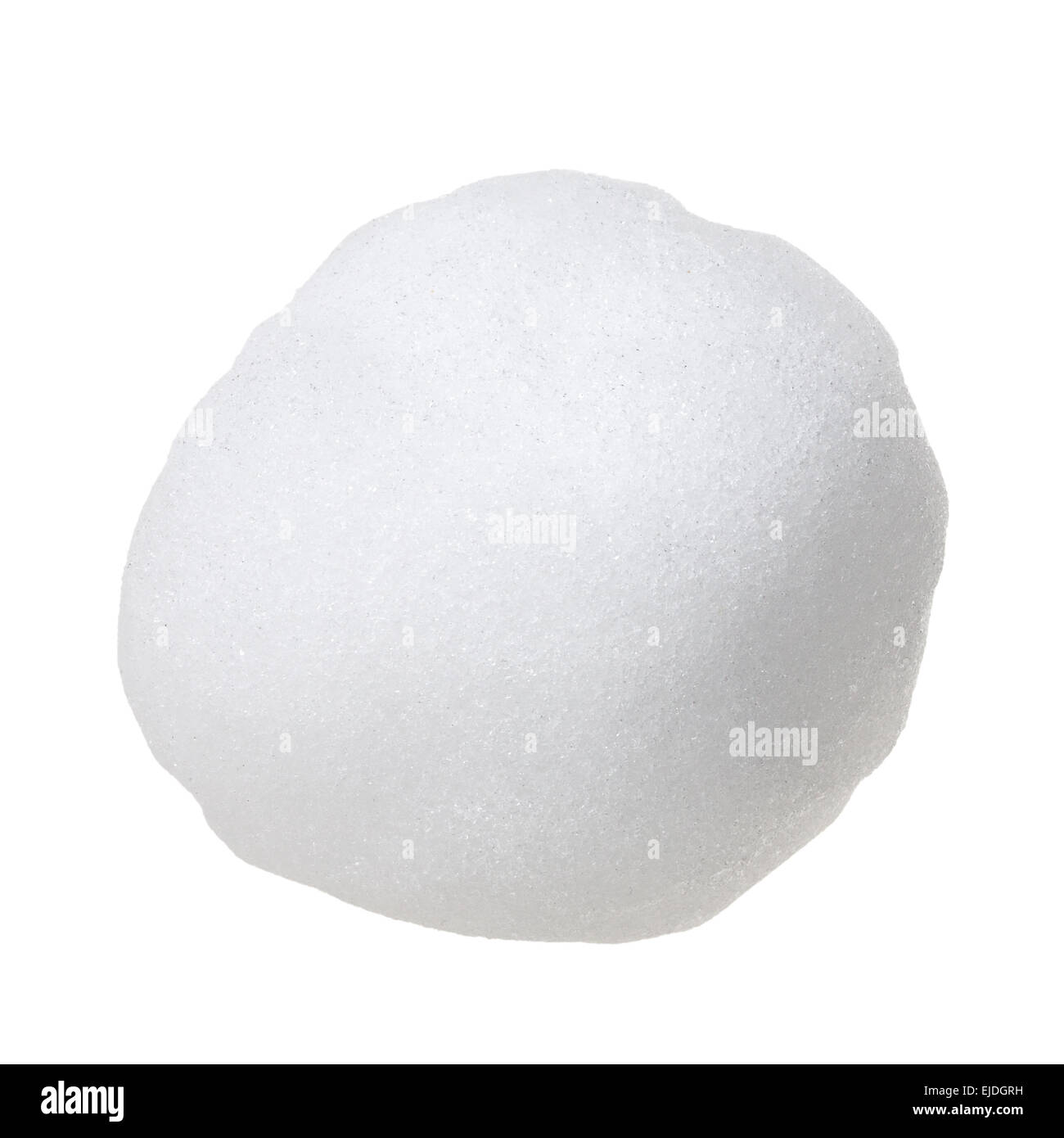 Snowball isolated on white background Stock Photo - Alamy