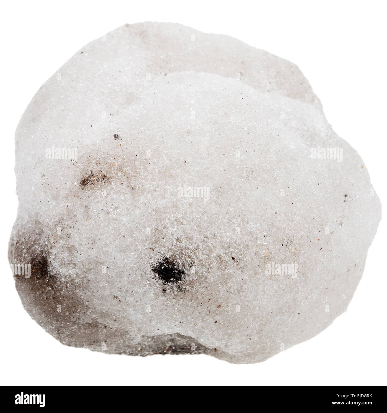 Snowball isolated on white background Stock Photo - Alamy