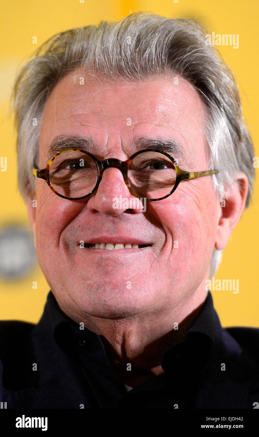 Dutch actor Jeroen Krabbe speaks to media during the International Film ...