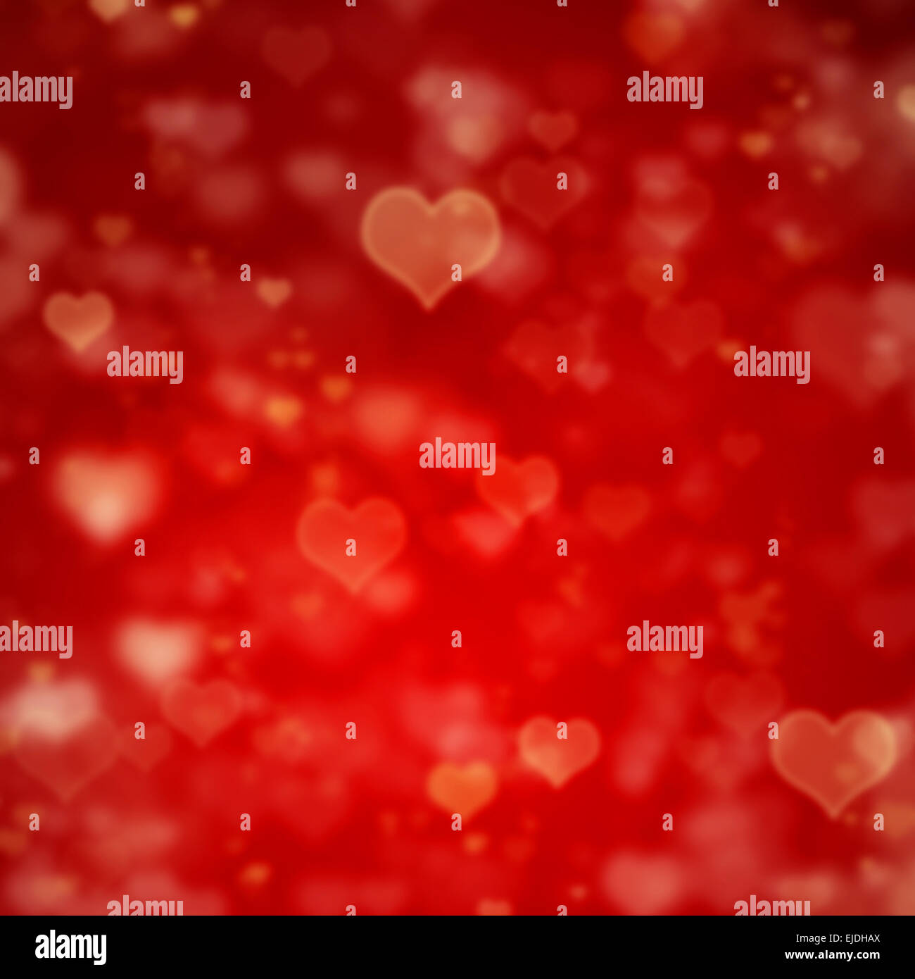 red background with hearts Stock Photo - Alamy