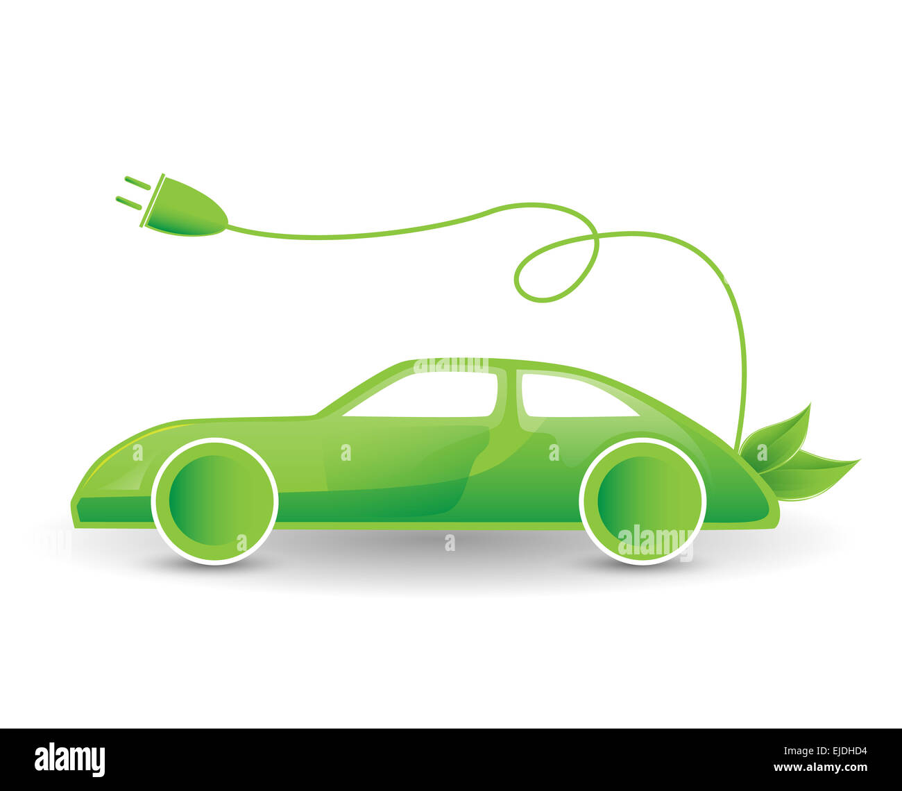 Electric car ecosystem Cut Out Stock Images & Pictures - Alamy