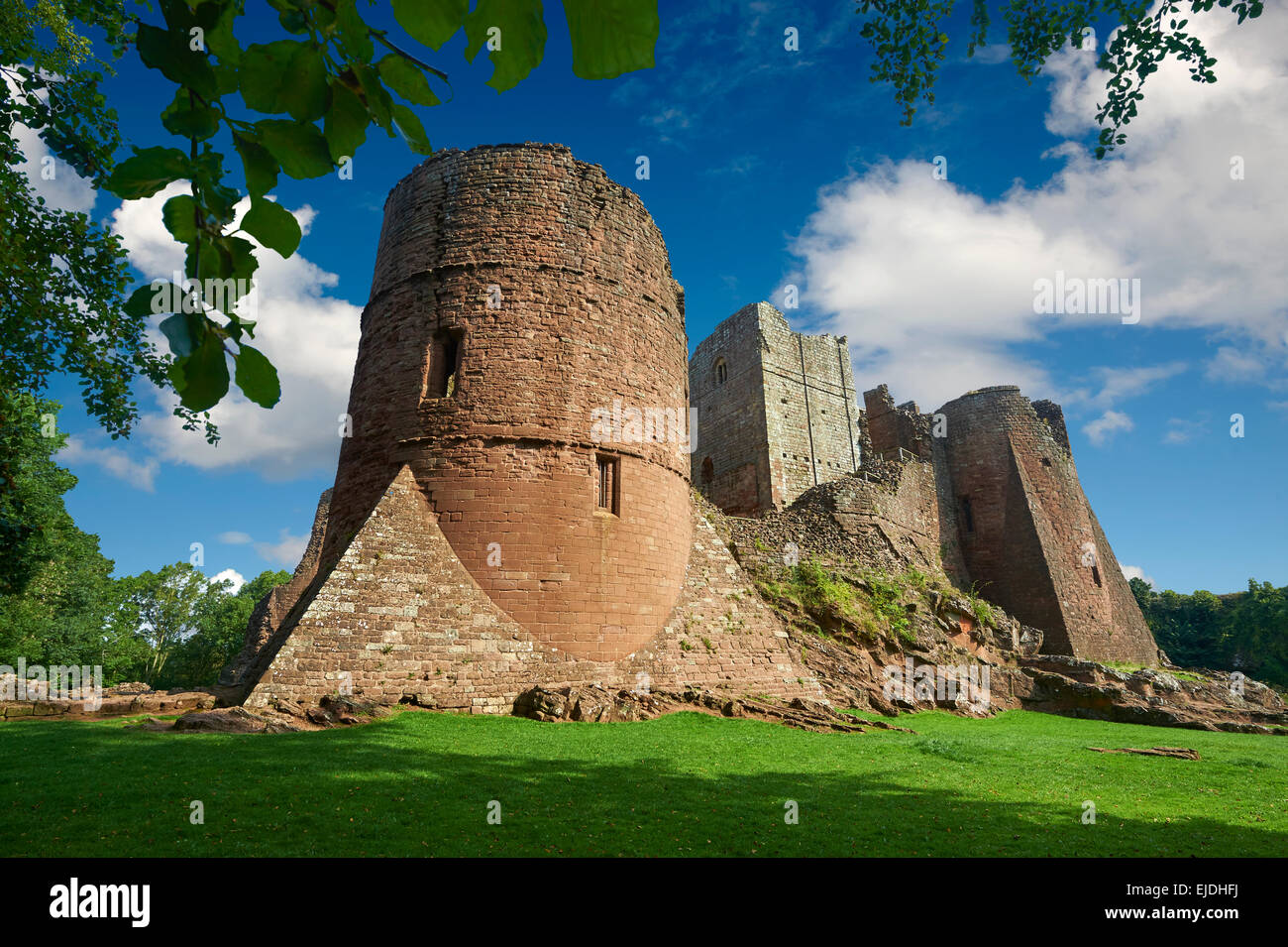 Famous goodrich castle hi-res stock photography and images - Alamy