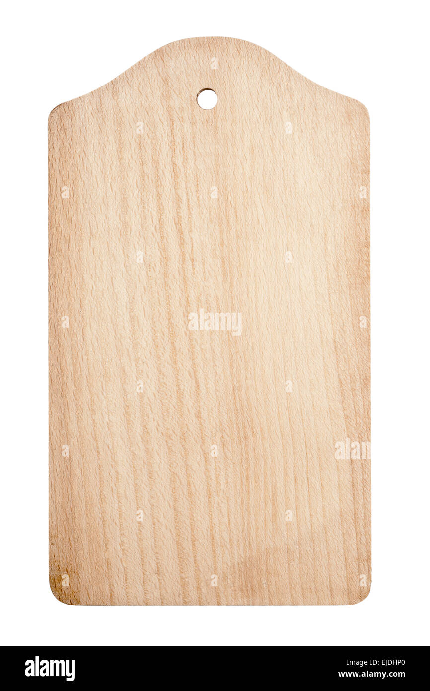 Chopping board isolated on white background Stock Photo - Alamy