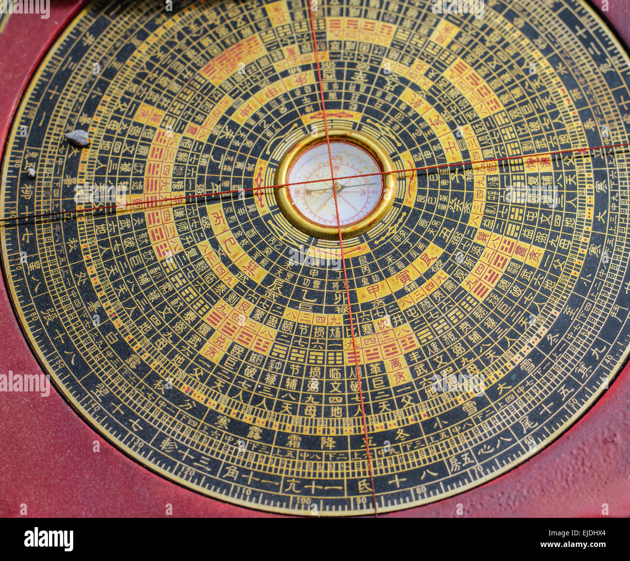 Zhou Yi compass Stock Photo - Alamy