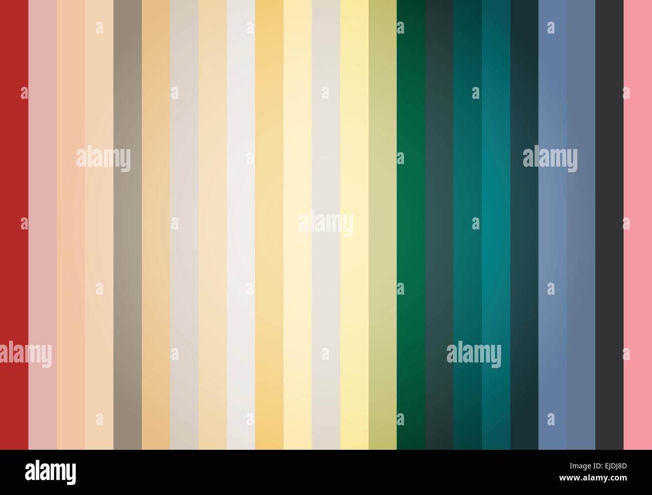 Retro color chart hi-res stock photography and images - Alamy