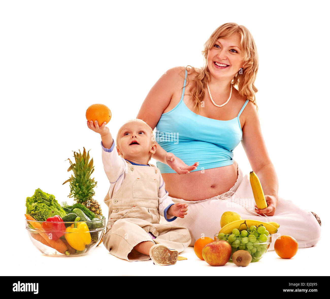 Kid preparing food Cut Out Stock Images & Pictures - Alamy