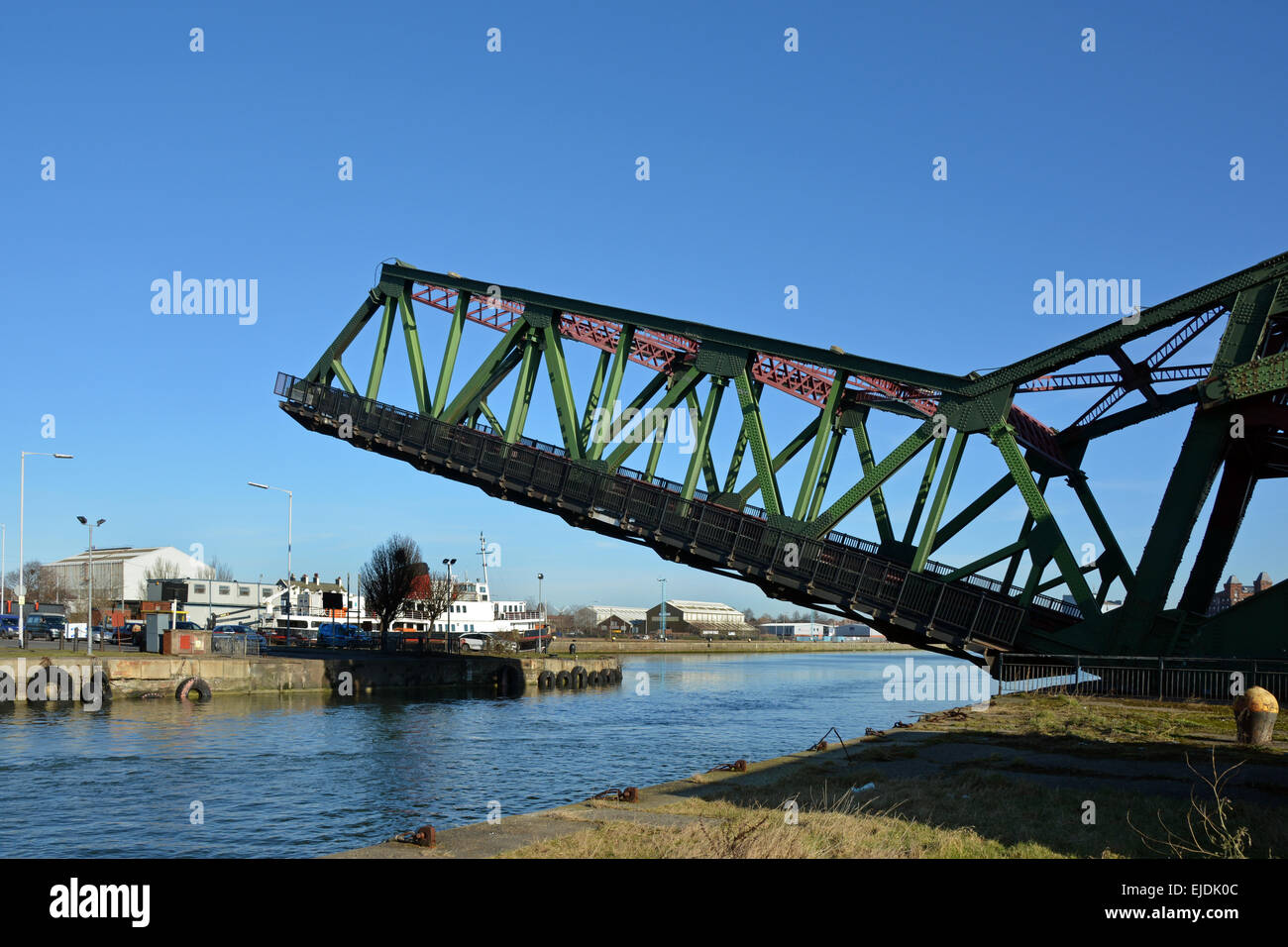 Birkenhead Docks Wirral Merseyside United Kingdom High Resolution Stock ...