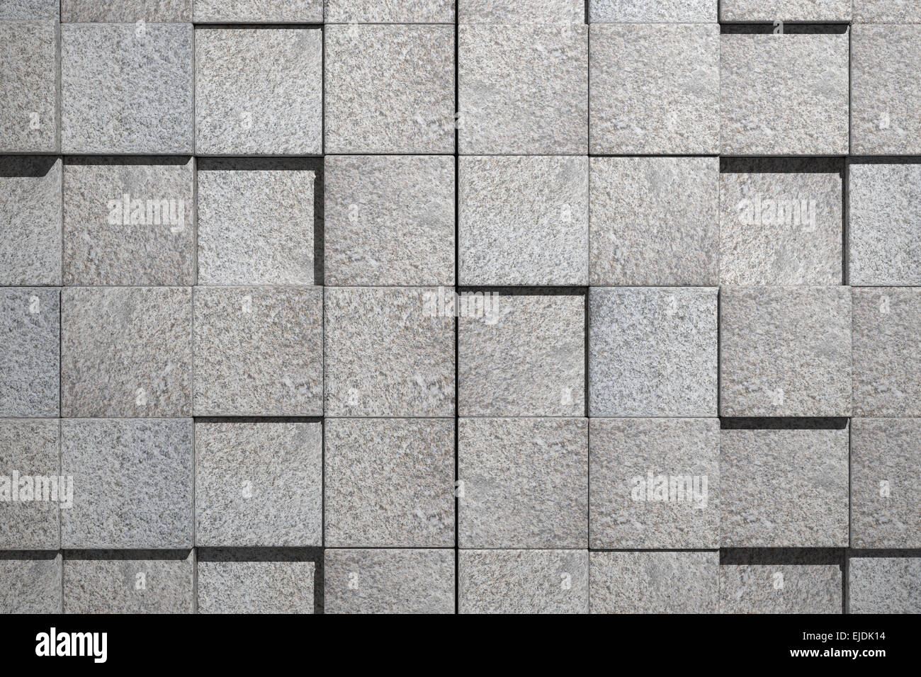3d rendering of a lot of textured stones cubes Stock Photo - Alamy