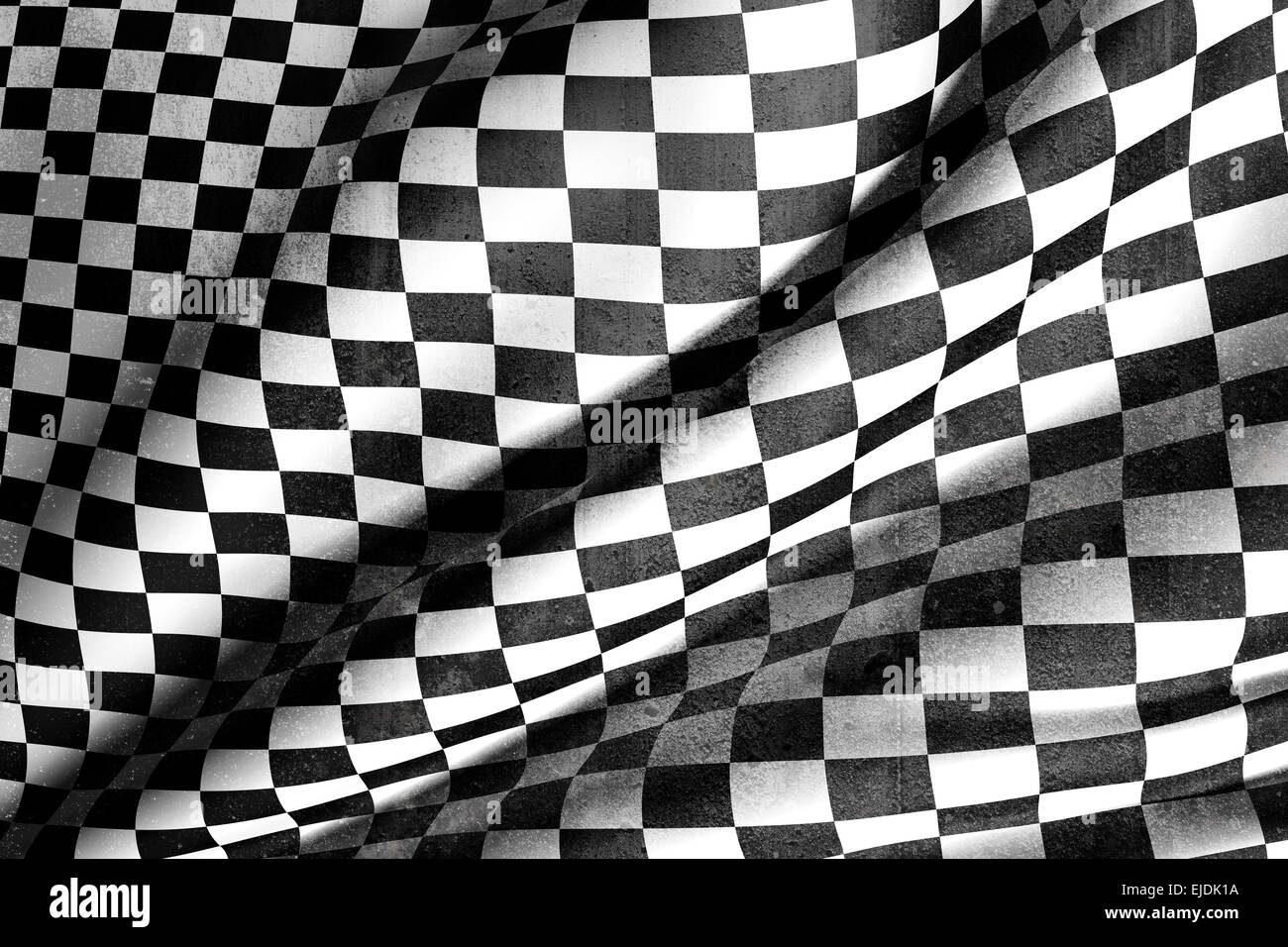 3d rendering of a checkered flag Stock Photo - Alamy