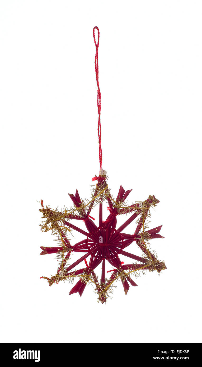 Straw star christmas tree Cut Out Stock Images & Pictures - Alamy