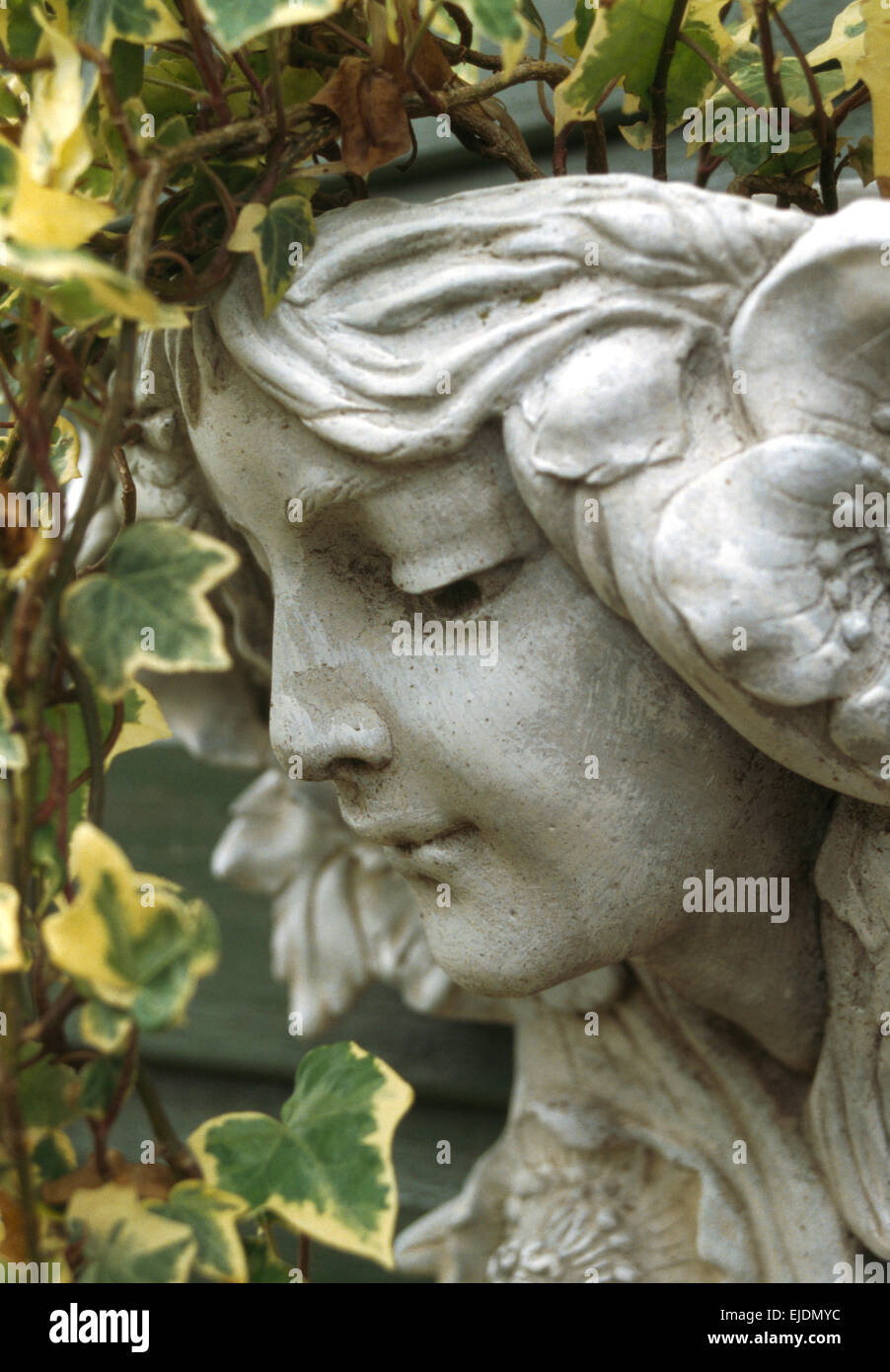 Close-up of the face of a stone statue Stock Photo - Alamy