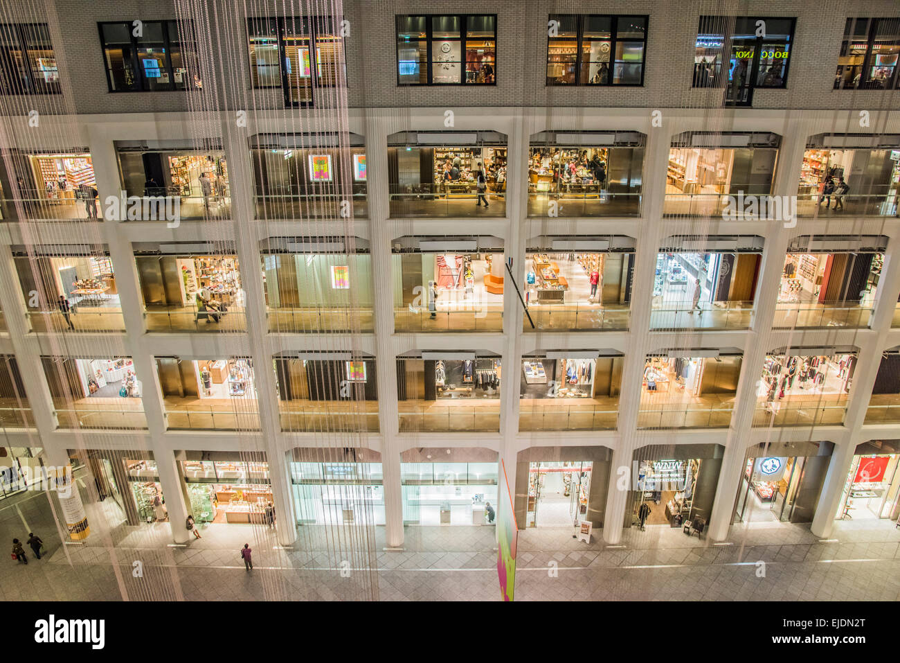 Interior of department store Kitte,Tokyo,Japan Stock Photo - Alamy