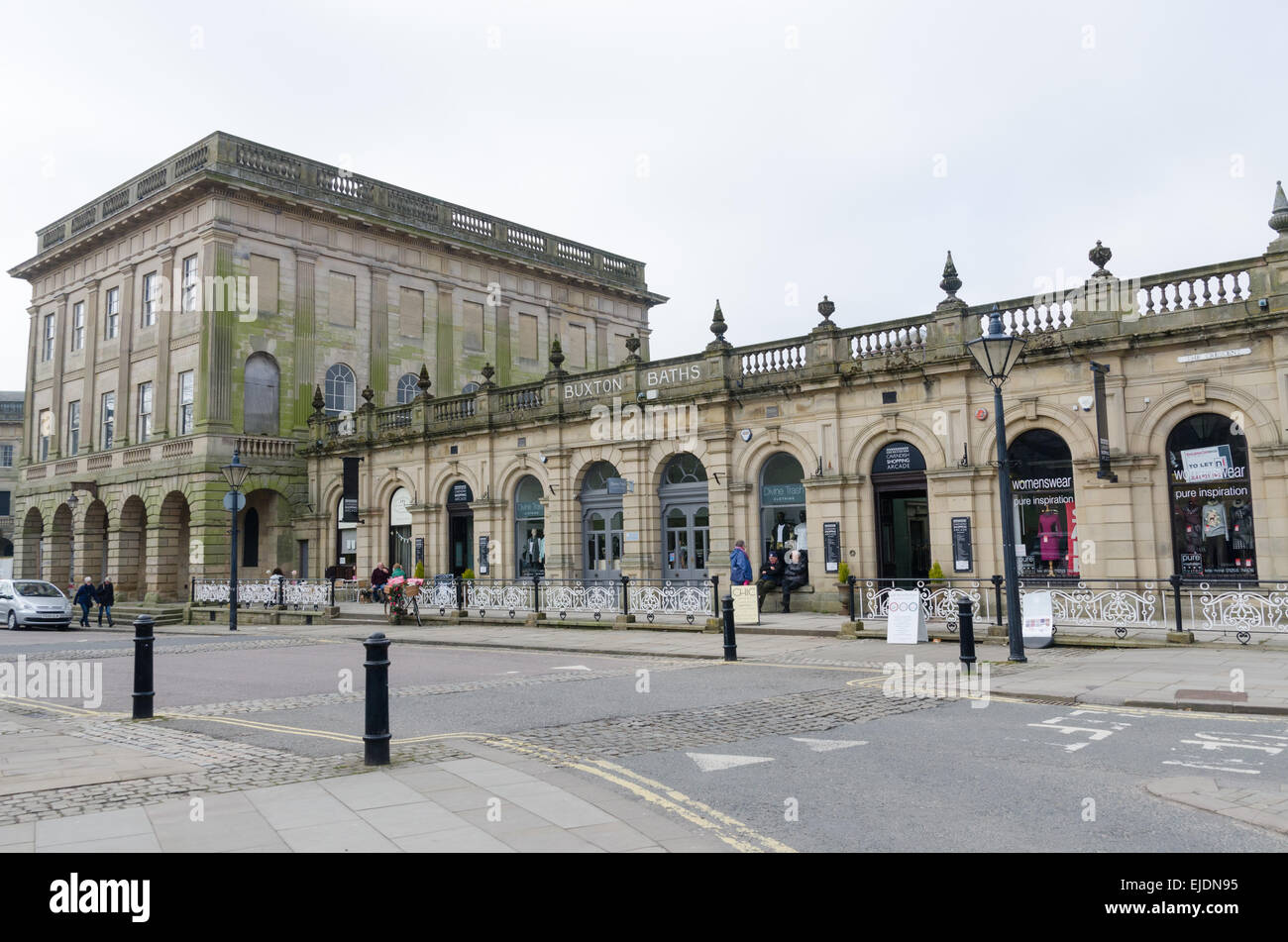 Buxton baths hi-res stock photography and images - Alamy