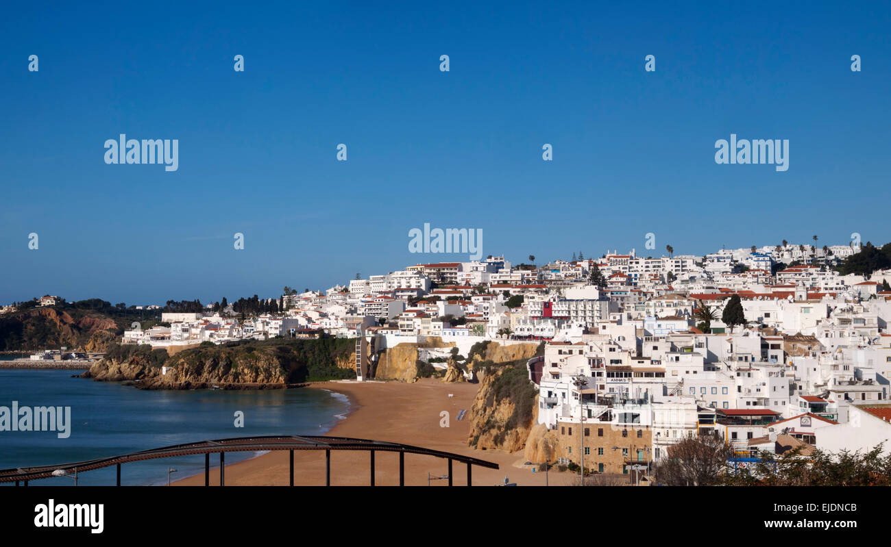 Albufeira old town beach hi-res stock photography and images - Alamy